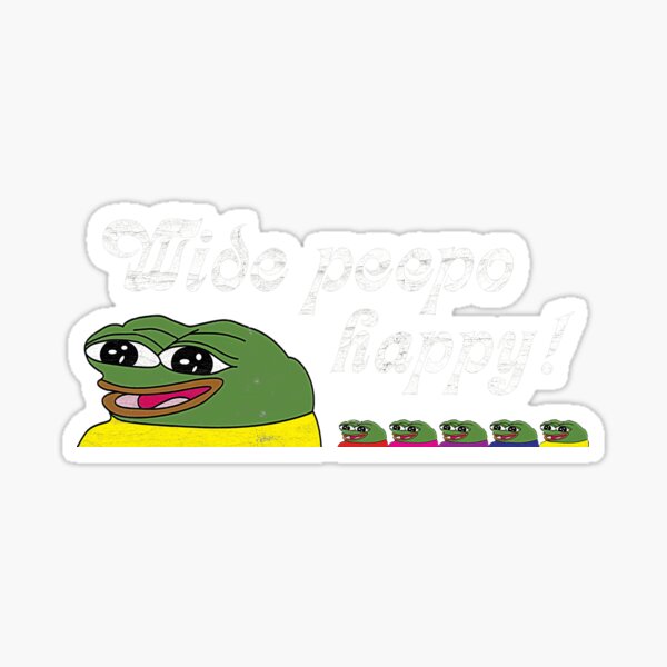 "Pepe Meme Pepe Memeeee" Sticker by enriffeyoi | Redbubble