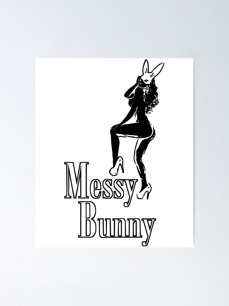 "Sexy Pin Up Girl Messy Bunny 2reborn" Poster for Sale by AlabaSergio ...