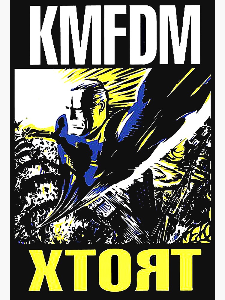 "KMFDM logo" Sticker by lyosevitz6n | Redbubble