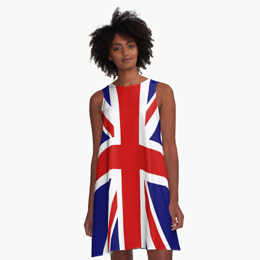 "Union Jack Punk COSPLAY" A-Line Dress for Sale by Dacdacgirl | Redbubble