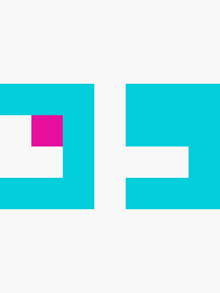 "Pixel-Art Miku 39" Sticker by sukirus | Redbubble