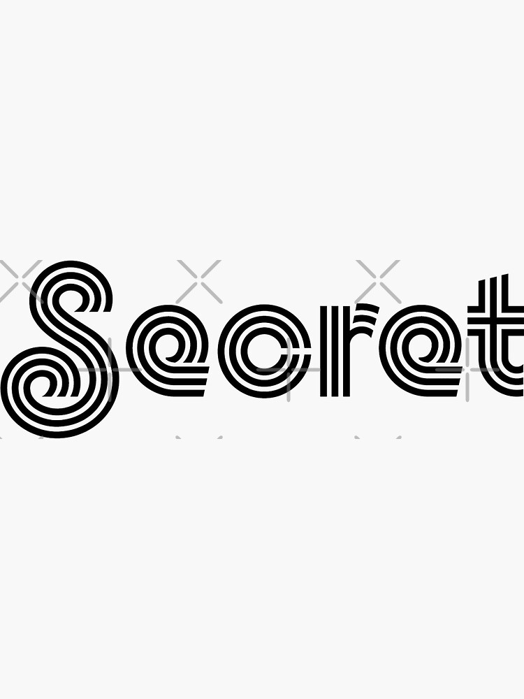 "Secret Logo" Sticker by Brightcove | Redbubble