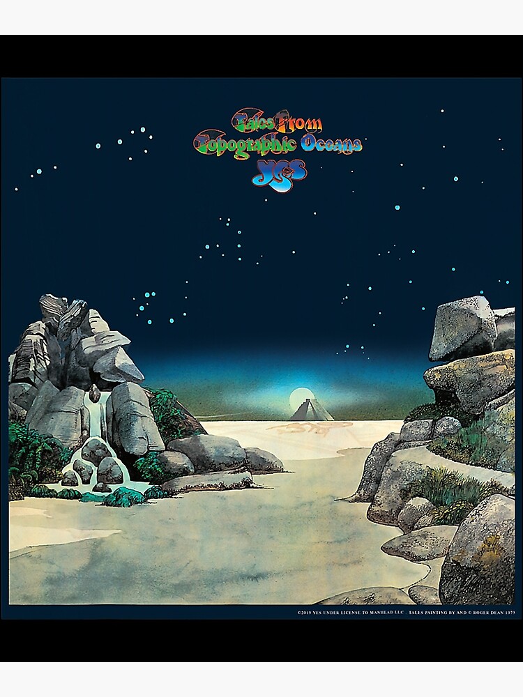 Yes - Tales From Topographic Oceans Premium Matte Vertical Poster sold ...