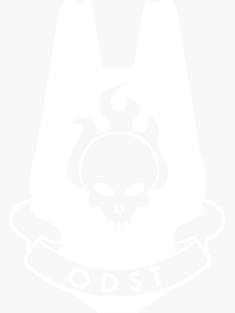 "HALO 3 - ODST" Sticker by jessieheathcote | Redbubble