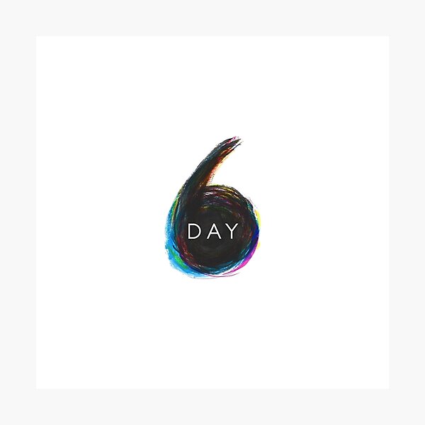 "Day6 Logo" Photographic Print for Sale by Brightcove | Redbubble
