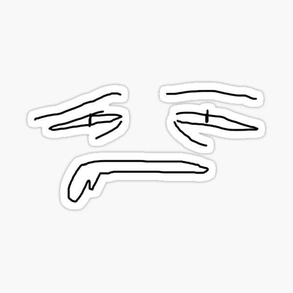 "burned_out" Sticker for Sale by sampled | Redbubble