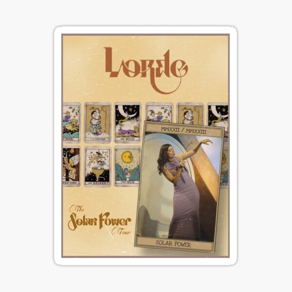 "Solar Power Tour" Sticker for Sale by Jasmine219 | Redbubble