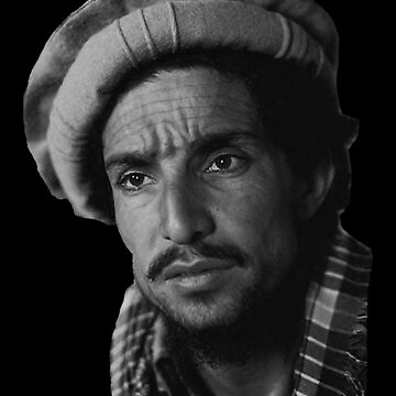"Ahmad Shah Massoud" Sticker for Sale by DarienMerediths | Redbubble