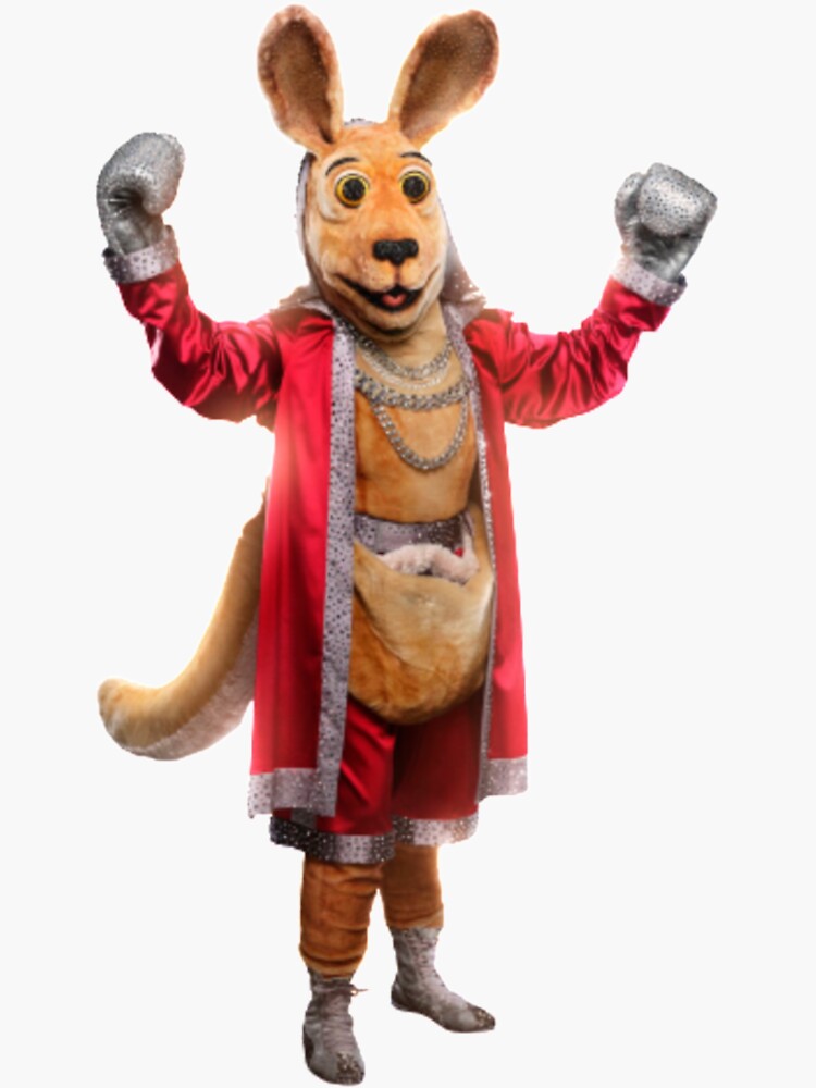 "Masked Singer US Season 3 Costume Kangaroo" Sticker by MaiMotTRC ...