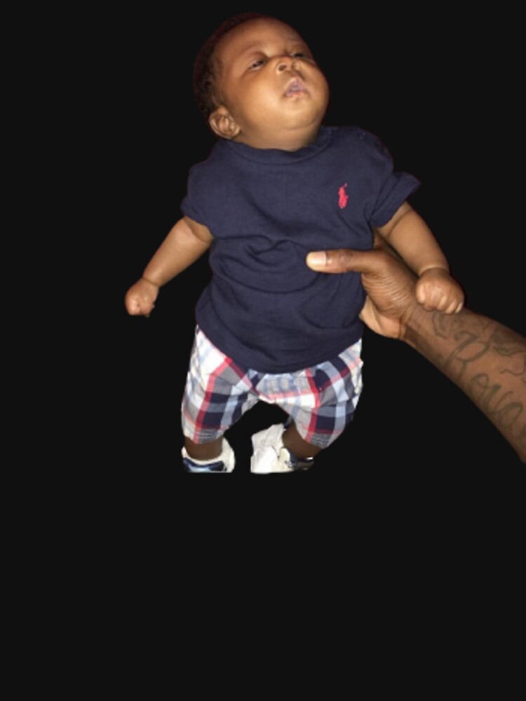 "Man holding baby meme" T-shirt for Sale by M1lkslyvan | Redbubble ...