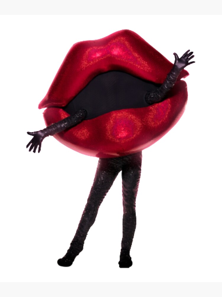 "Masked Singer US Season 4 Costume Lips" Poster for Sale by MaiMotTRC ...