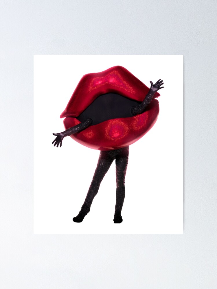 "Masked Singer US Season 4 Costume Lips" Poster for Sale by MaiMotTRC ...