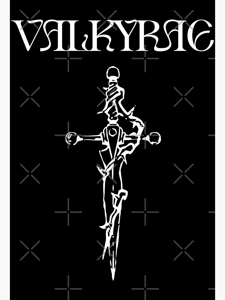 "Valkyrae Merch Valkyrae Sword" Poster by SulaRiam | Redbubble