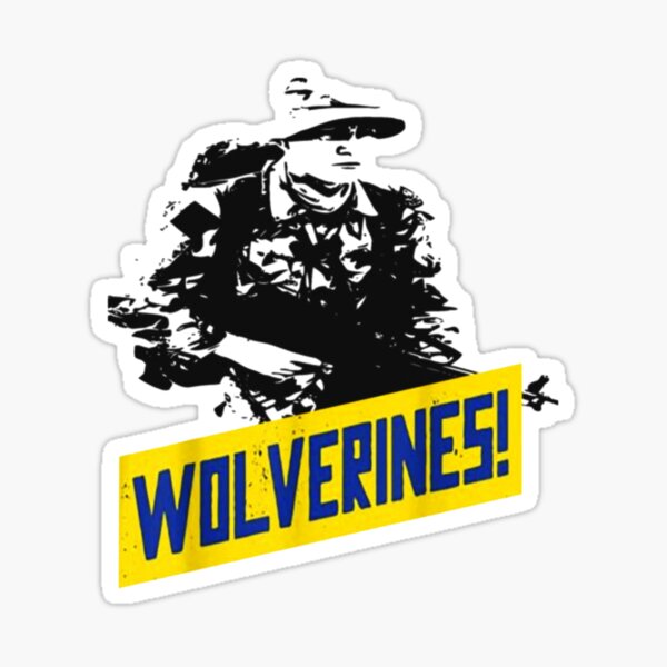 "Ukraine Wolverines War National Stand Love Support Military" Sticker ...