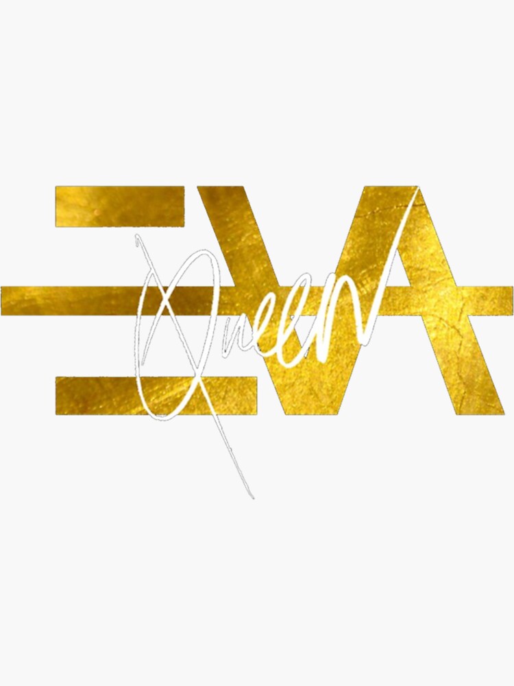 "Eva Queen Logo classique " Sticker for Sale by UniversLewis | Redbubble