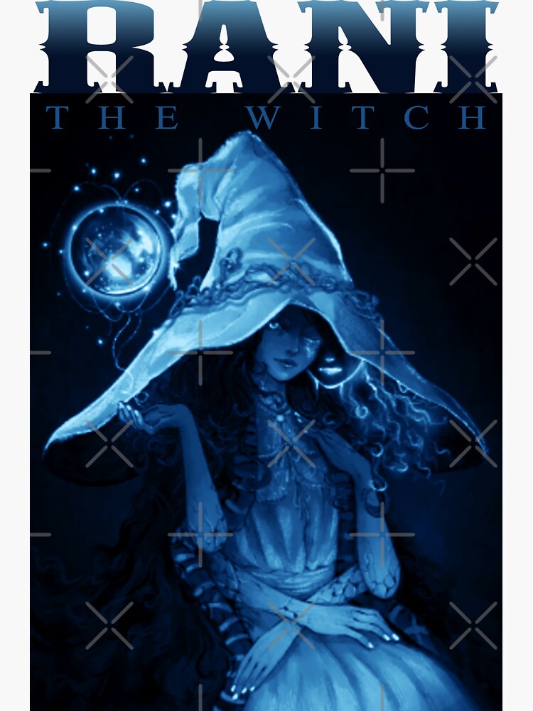 "Rani The Witch" Sticker by Gavynart | Redbubble