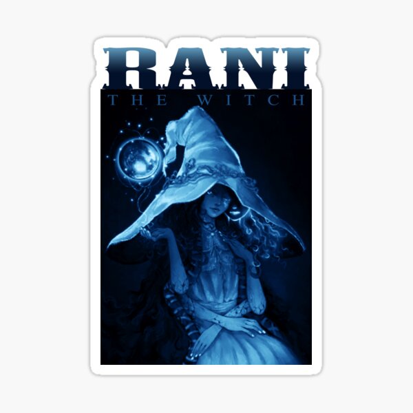 "Rani The Witch" Sticker by Gavynart | Redbubble
