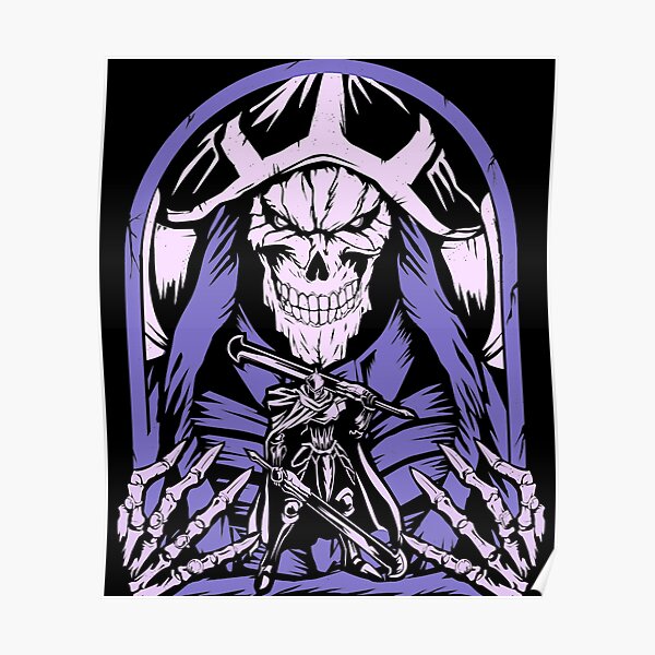 "Overlord Overlord Logo" Poster for Sale by ustayunoie | Redbubble