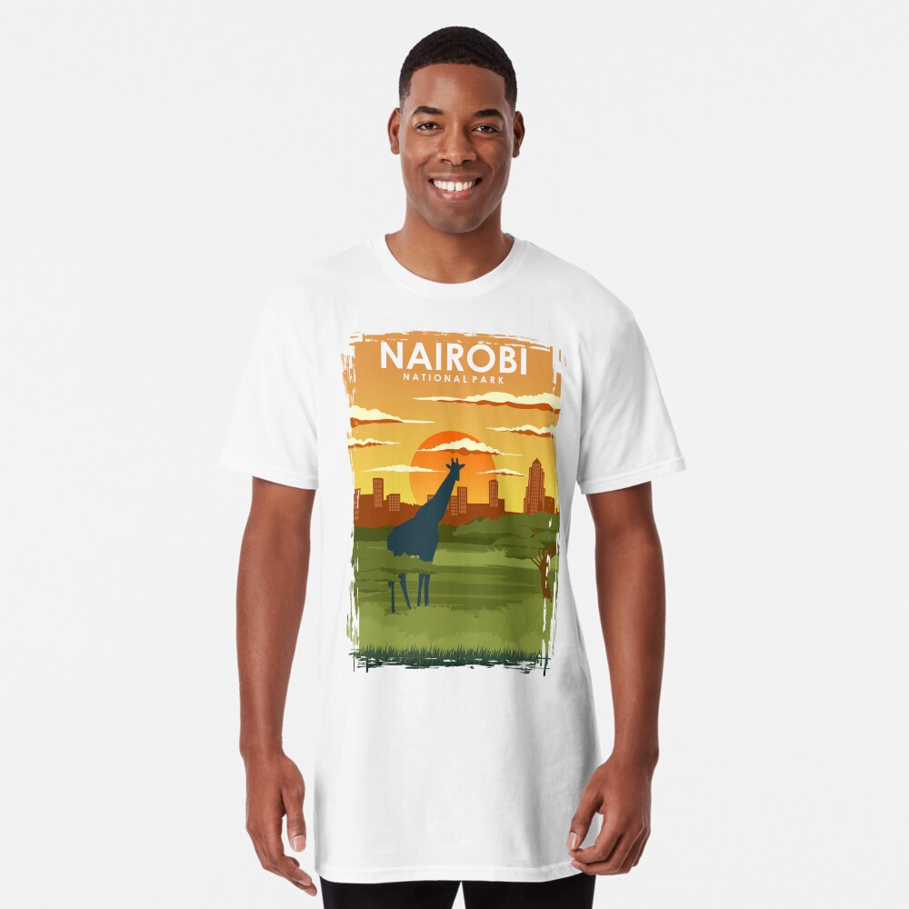 "Nairobi National Park Travel Poster" Poster for Sale by Jorn van Hezik ...