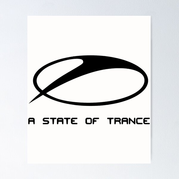 "A State of Trance Logo black" Poster for Sale by AlabaBernat | Redbubble