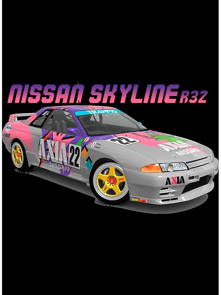 "Nissan Skyline GT-R R32 " Poster for Sale by RandallWel3668 | Redbubble