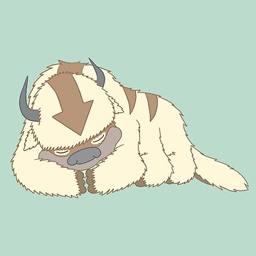 "Sleepy Appa" Mouse Pad for Sale by sketch-of-crows | Redbubble