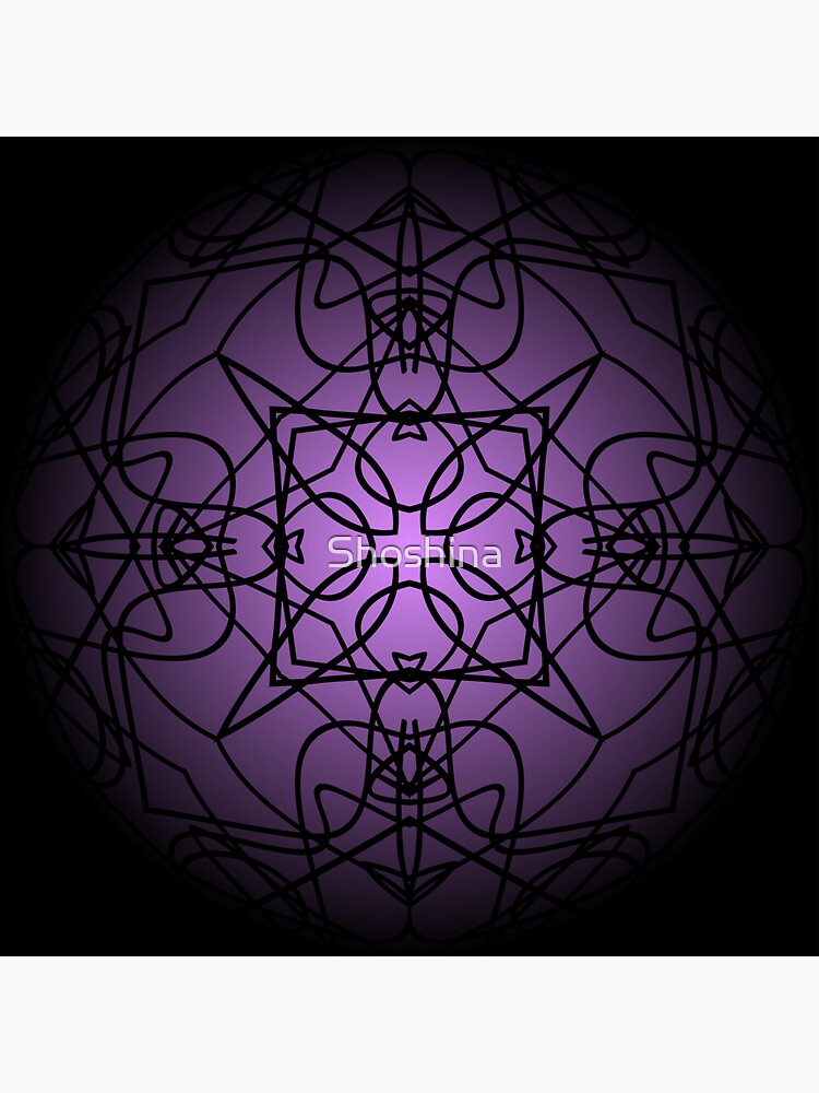 "Purple celtic " Sticker by Shoshina | Redbubble