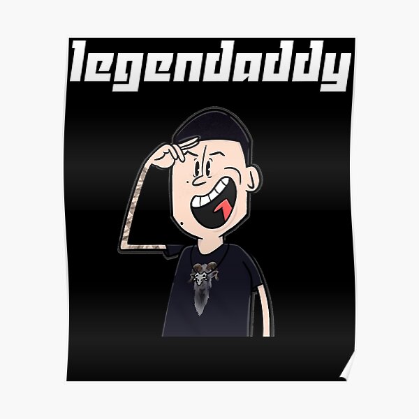 Póster «Regalo divertido para hombre de Daddy Yankee Legendaddy para ...