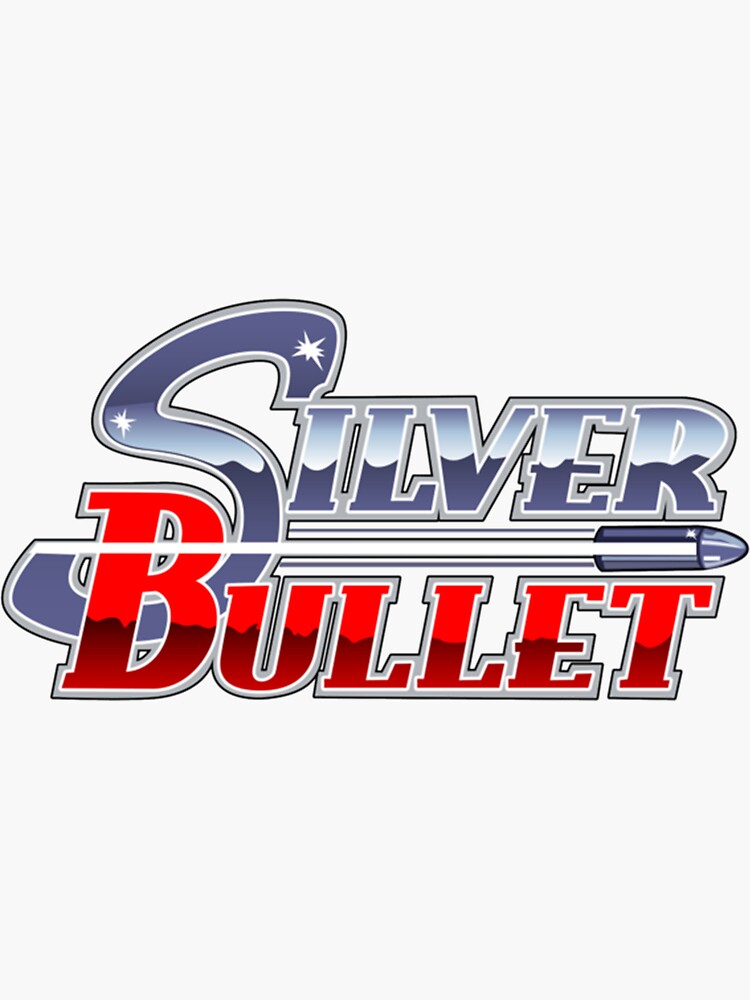 "Silver Bullet KBF Classic T-Shirt" Sticker for Sale by JuliaAhlert ...