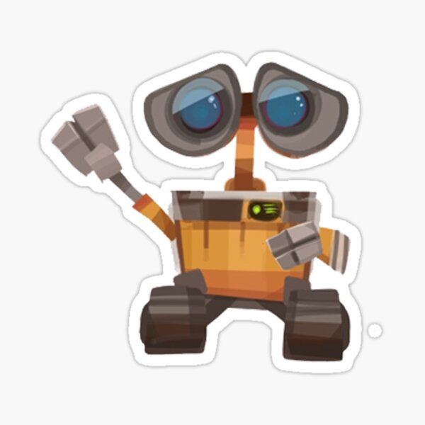 "WALL-E" Sticker by Brikzz | Redbubble