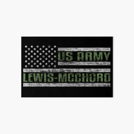 "Joint Base Lewis McChord JBLM US Army Base Garrison #2109" Art Board ...
