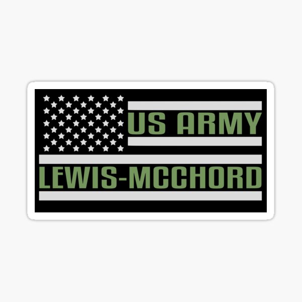 "Joint Base Lewis McChord JBLM US Army Base Garrison #2109" Sticker by ...