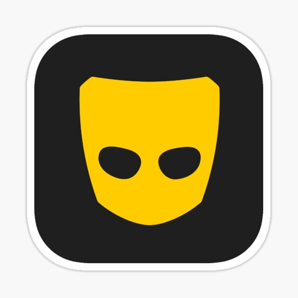 "Grindr App Icon" Sticker by JOHNCURTJ | Redbubble