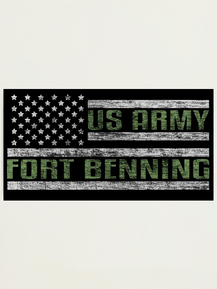 "Fort Benning MCoE US Army Base Garrison #2110" Photographic Print for ...