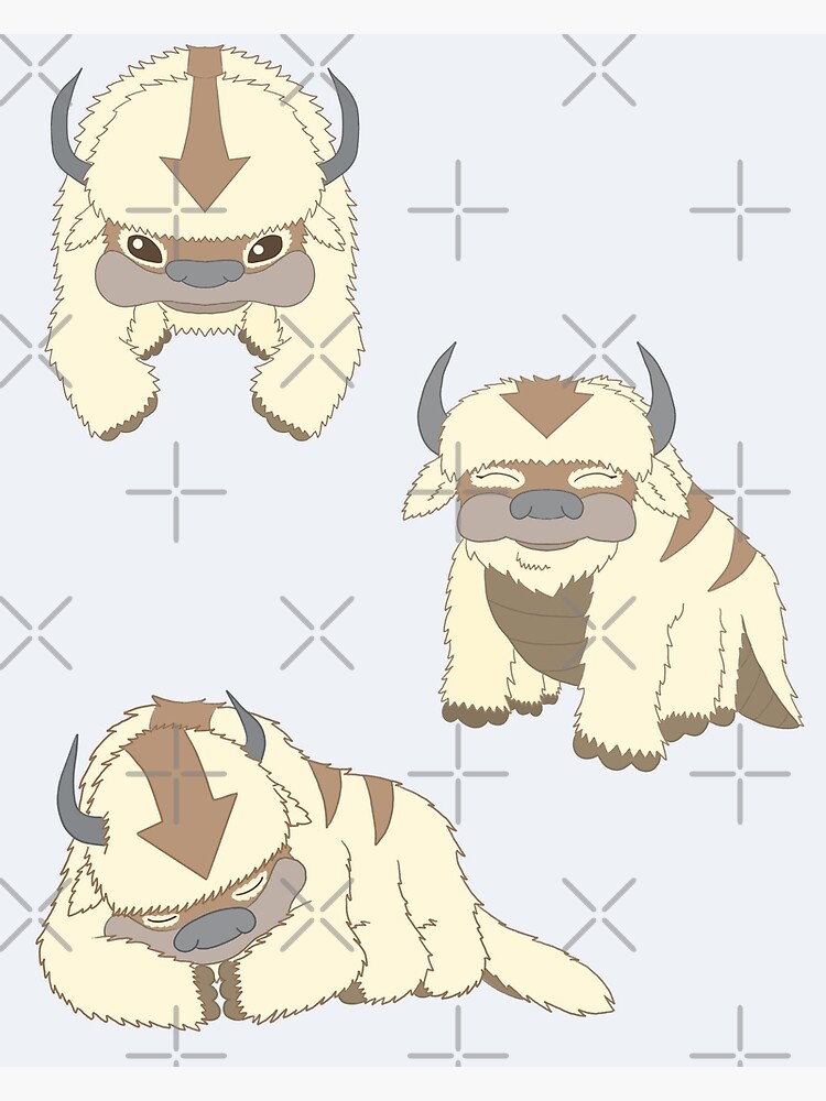 "Appa, Appa, & Appa" Poster for Sale by sketch-of-crows | Redbubble