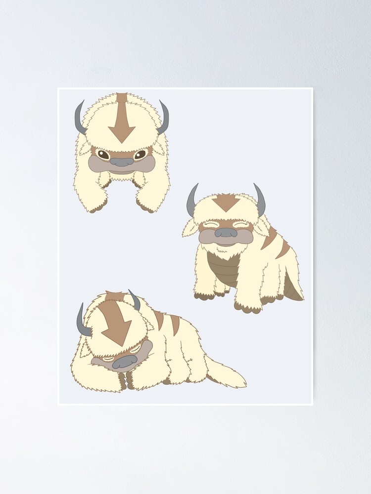 "Appa, Appa, & Appa" Poster for Sale by sketch-of-crows | Redbubble