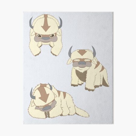 "Appa, Appa, & Appa" Art Board Print by sketch-of-crows | Redbubble