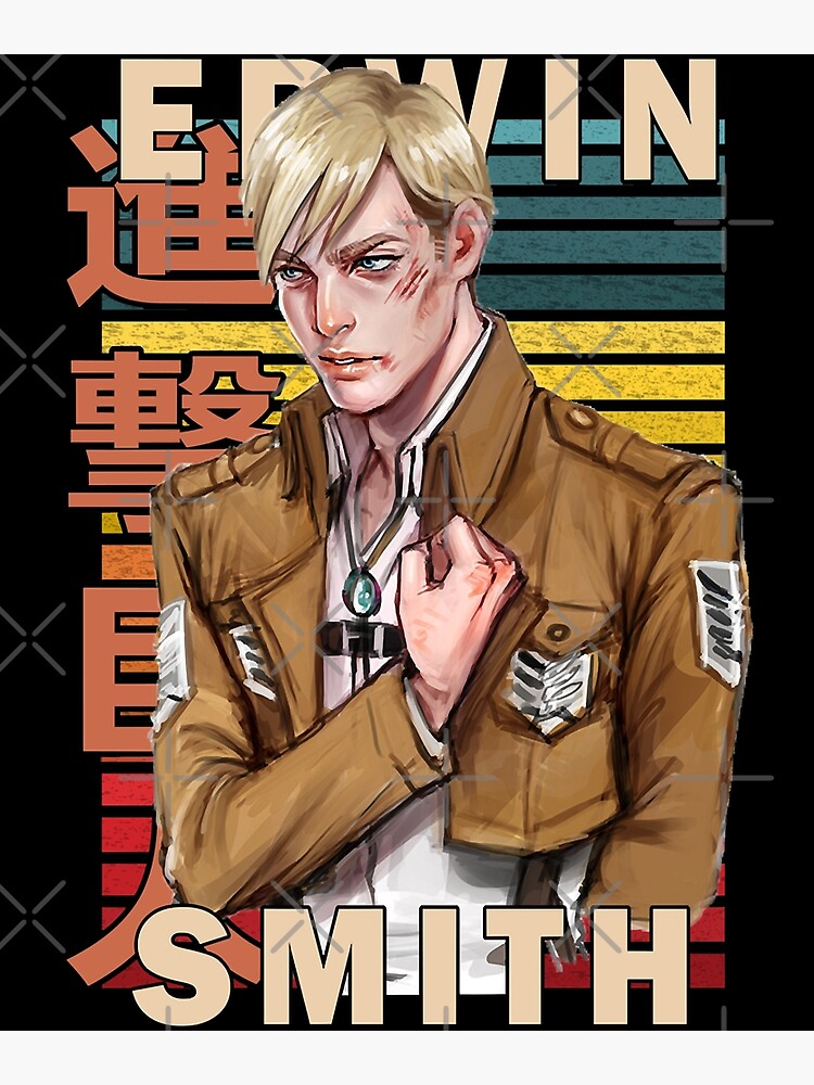 "Convince Profound Scout Commander Strong Erwin Smith Attack On Titan ...