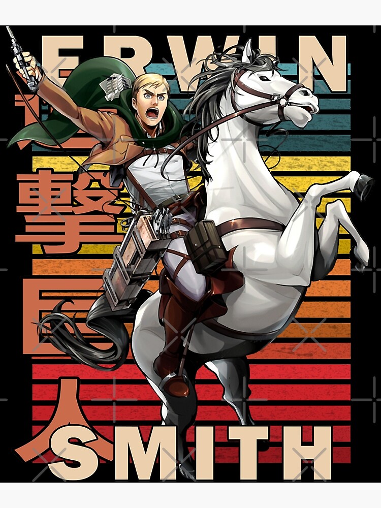 Póster «Convence a Profundo Scout Comandante Strong Erwin Smith Ataque ...