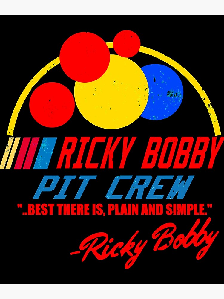 Vintage Ricky Bobby Pit Crew Best There Is Plain And Simple Superior Graphics Classic