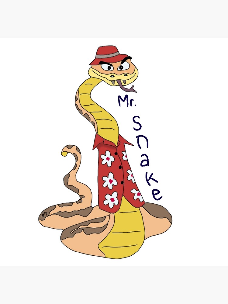 "Mr Snake | Mr. Snake - The Bad Guys movie 2022" Poster for Sale by ...