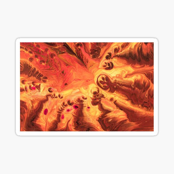 "Charming color mixing" Sticker by Bestchow | Redbubble