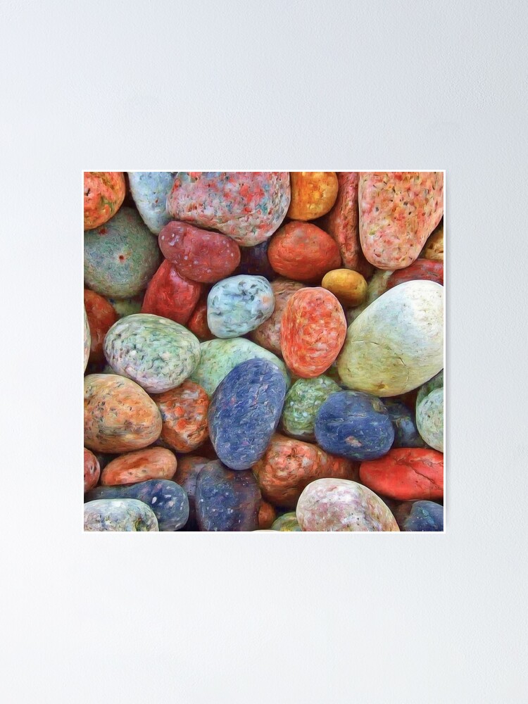 "Colorful Rocks " Poster for Sale by Soy-el-Soil | Redbubble