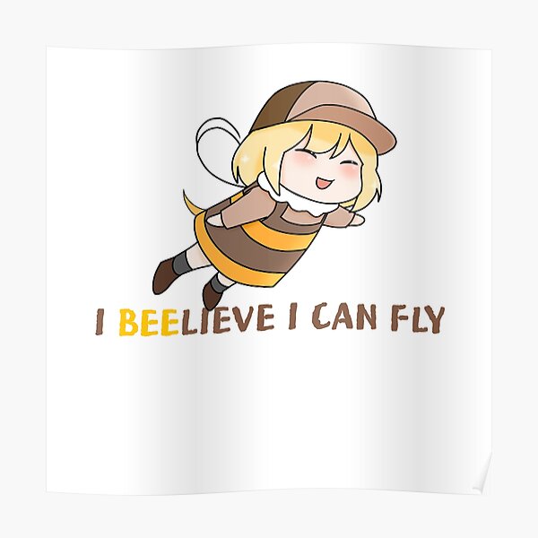 "bee ame/ smool ame" Poster for Sale by PickMyArt | Redbubble