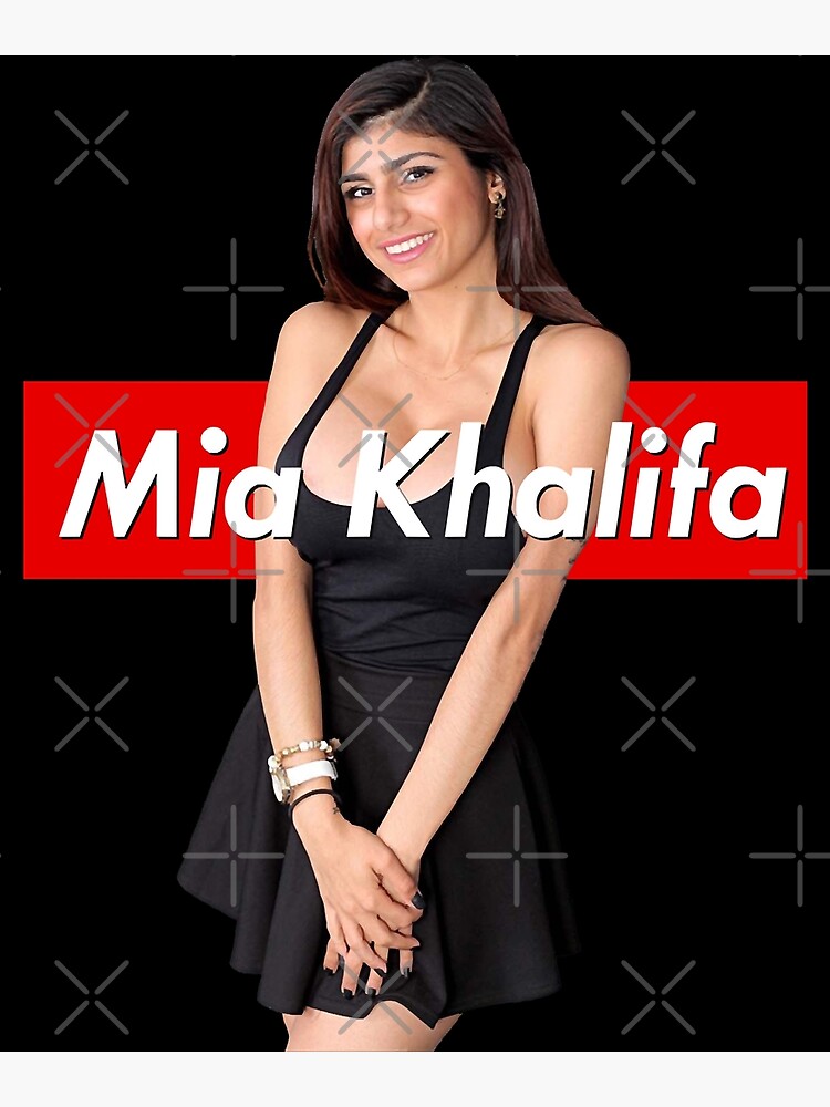 "Funny Men Mia Khalifa Awesome For Music Fan" Poster for Sale by WilfridBoehm | Redbubble