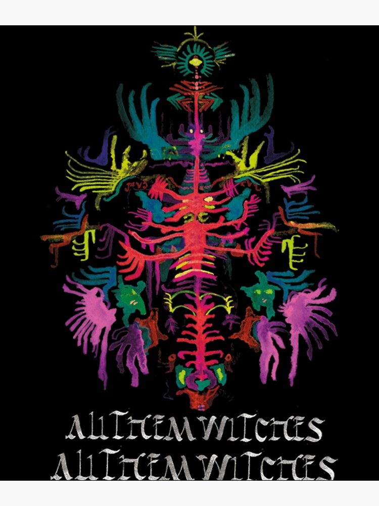 "ALL THEM WITCHES " Poster for Sale by TiffyArtssy | Redbubble