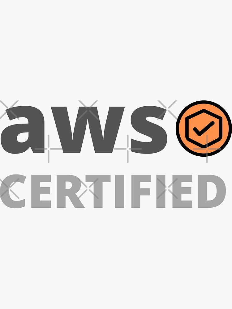 "aws certified developer" Sticker by Nwidas | Redbubble