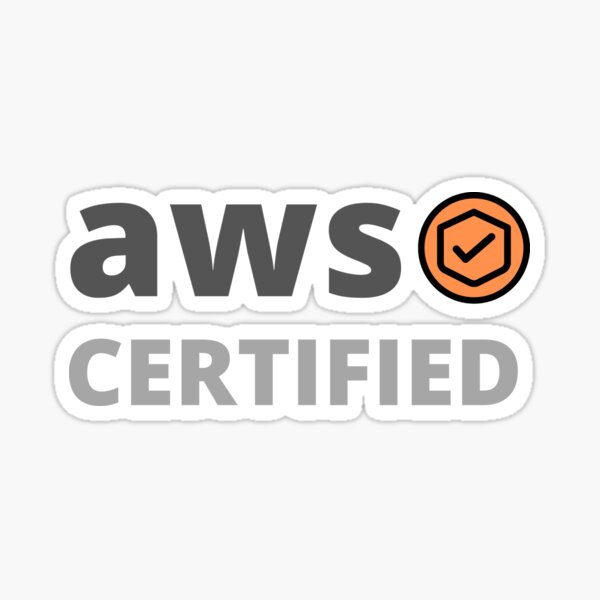 "aws certified developer" Sticker by Nwidas | Redbubble