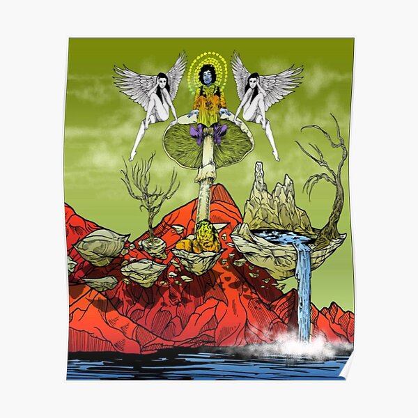 All Them Witches Premium Poster For Sale By Tiffyartssy Redbubble
