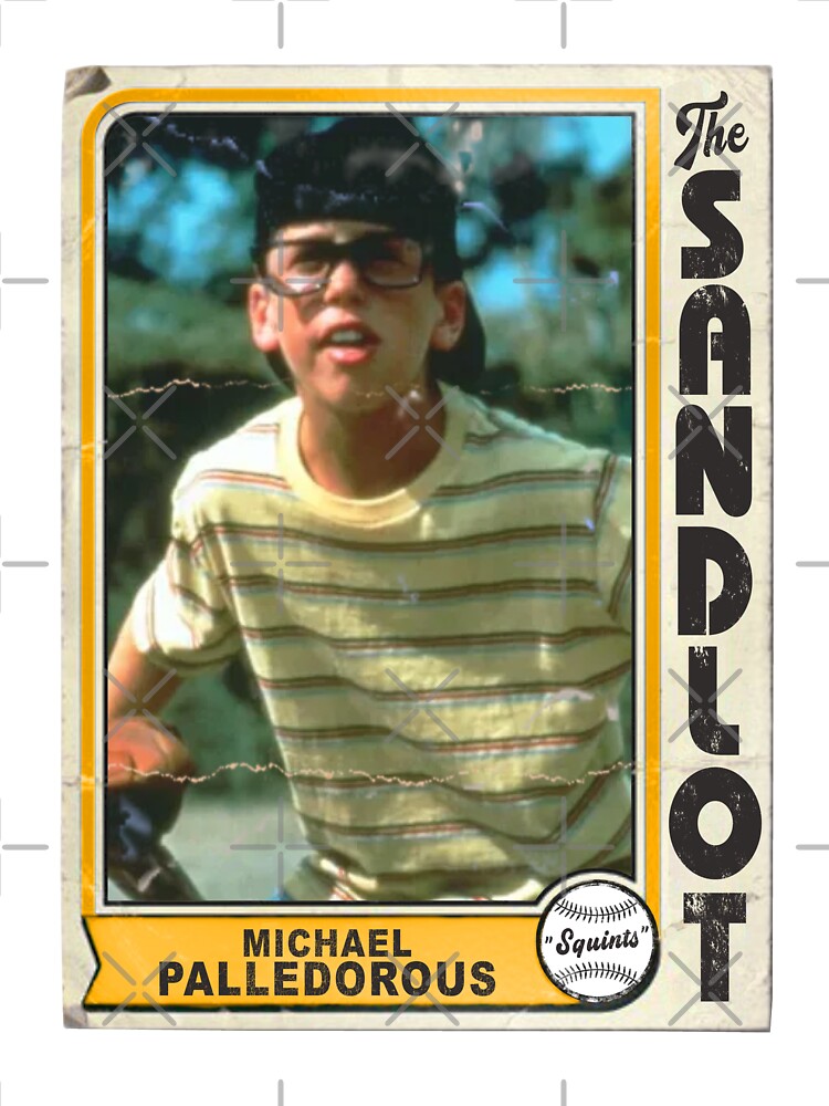 "Michael 'Squints' Palledorous Vintage The Sandlot Trading Card" Kids T ...